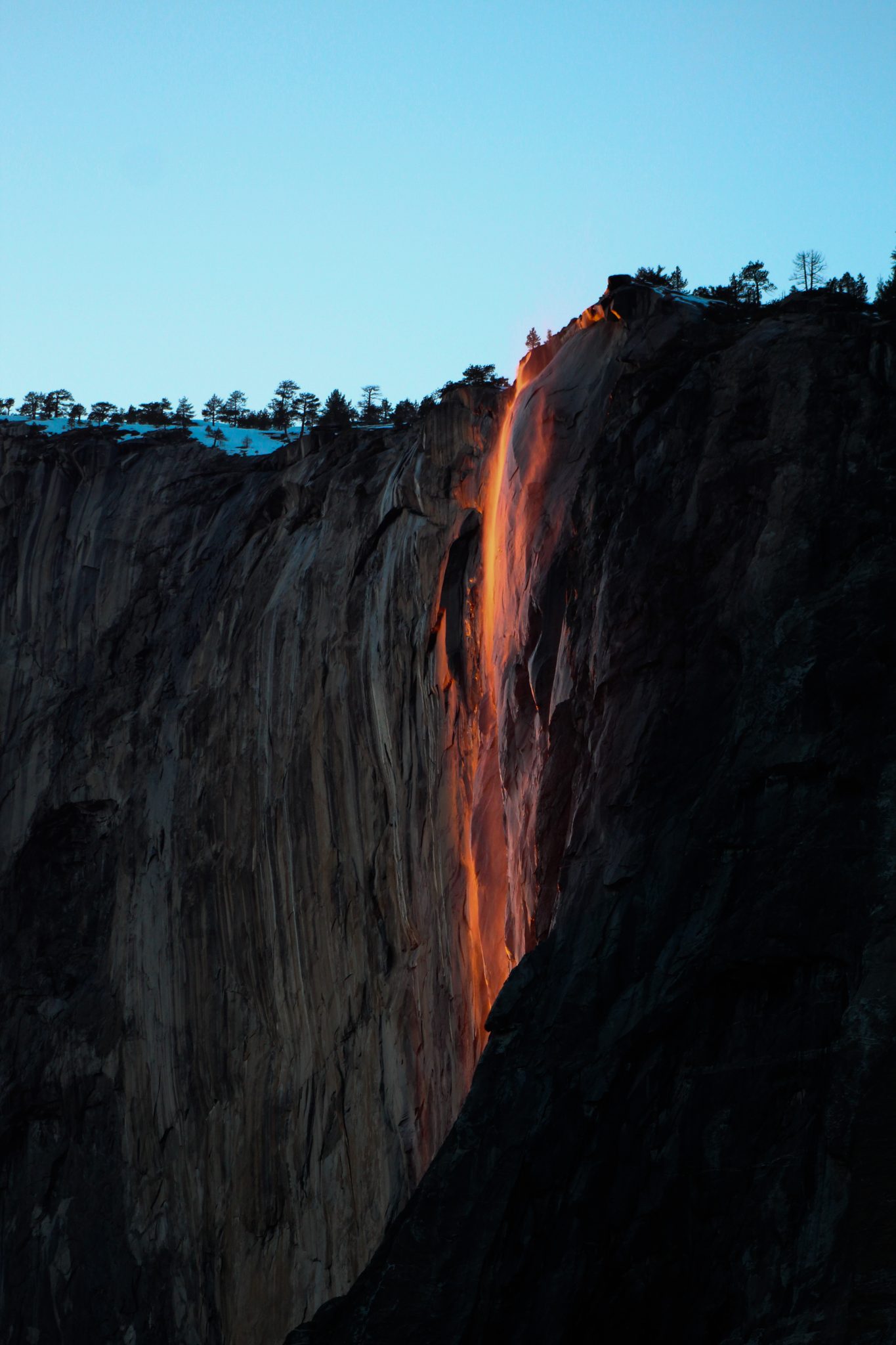 Yosemite’ National Park's Glowing Phenomenon - Firefall - National Park ...