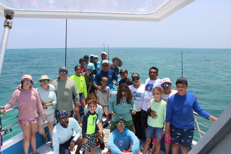 A Day On The Water: Families From Key Largo Fish in Florida Keys ...